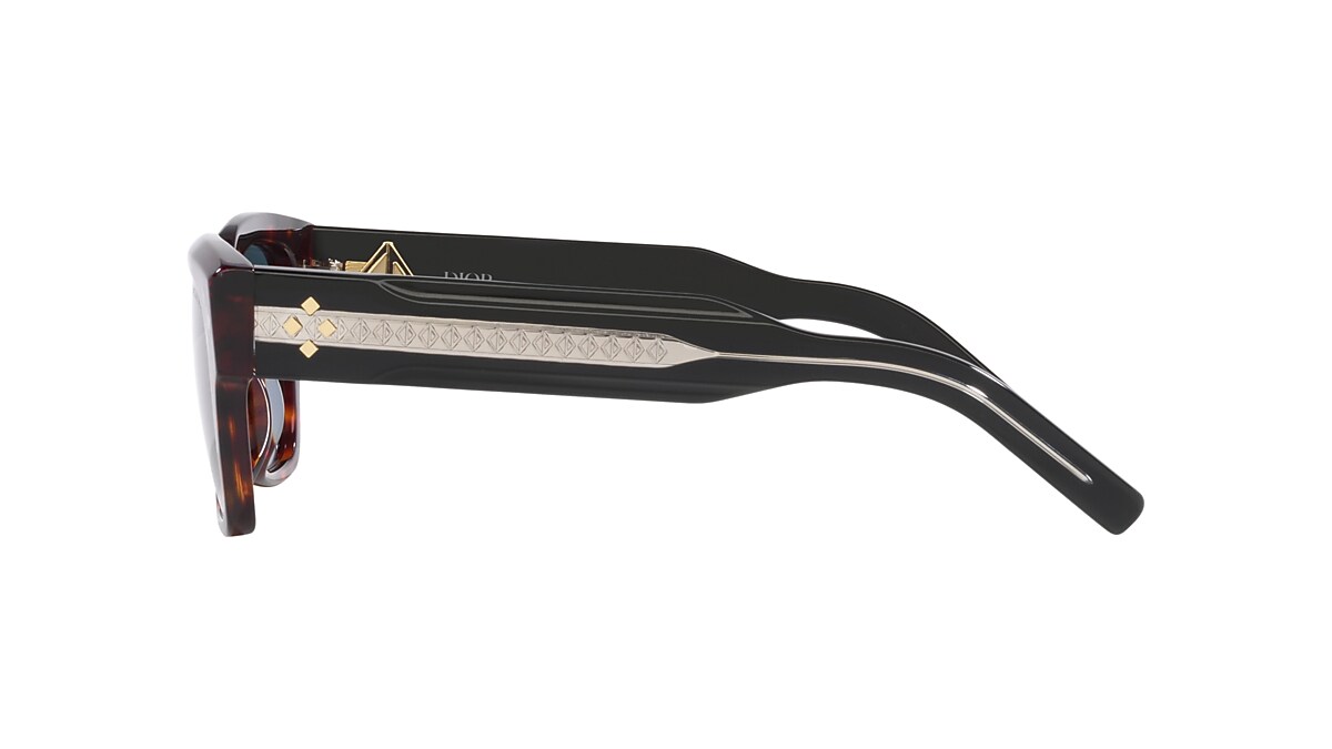 DIOR CD Diamond S2I M (54 - 19) with Blue lenses and DIOR CD Diamond S2I M (54 - 19) with Blue lenses and
