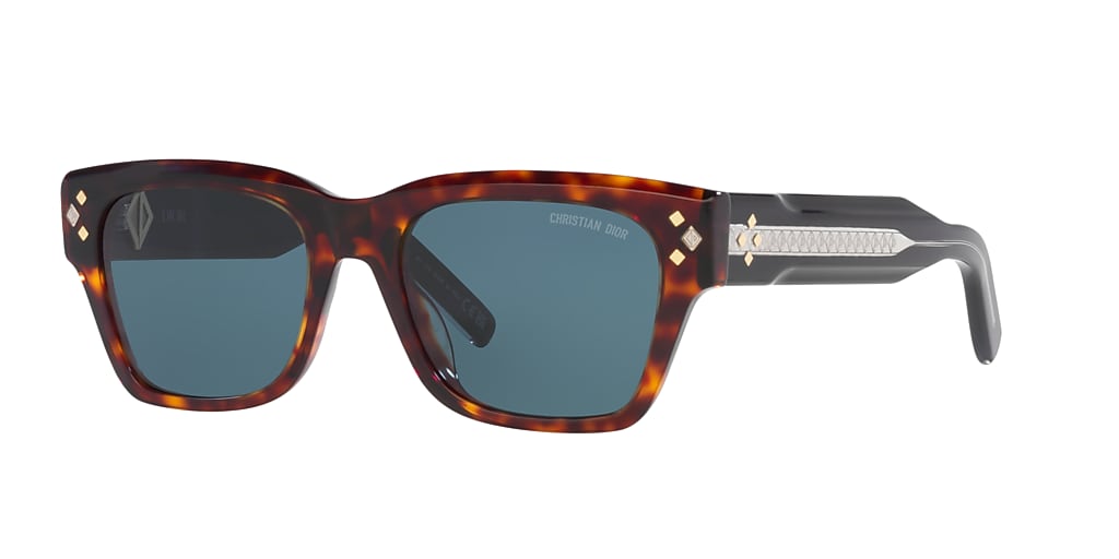 DIOR CD Diamond S2I 54 Blue & Tortoise Sunglasses | Sunglass Hut USA