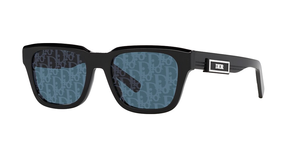 DIOR DiorB23 S1I 53 Blue & Black Sunglasses | Sunglass Hut Australia