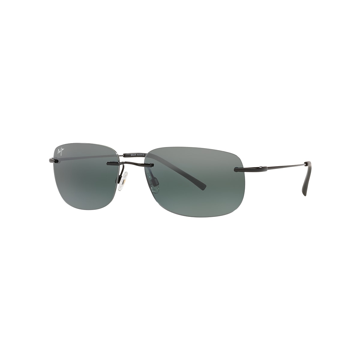 Maui Jim Ohai L (59 - 17) with Grey lenses and Black frame