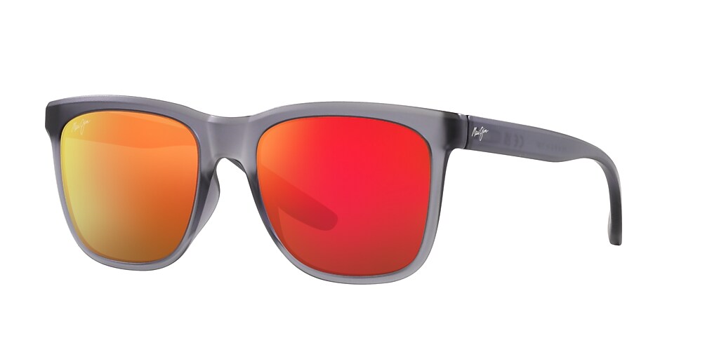 Maui Jim PEHU 55 Hawaii Lava ™ Mirror Polarized & Grey Clear Polarized ...