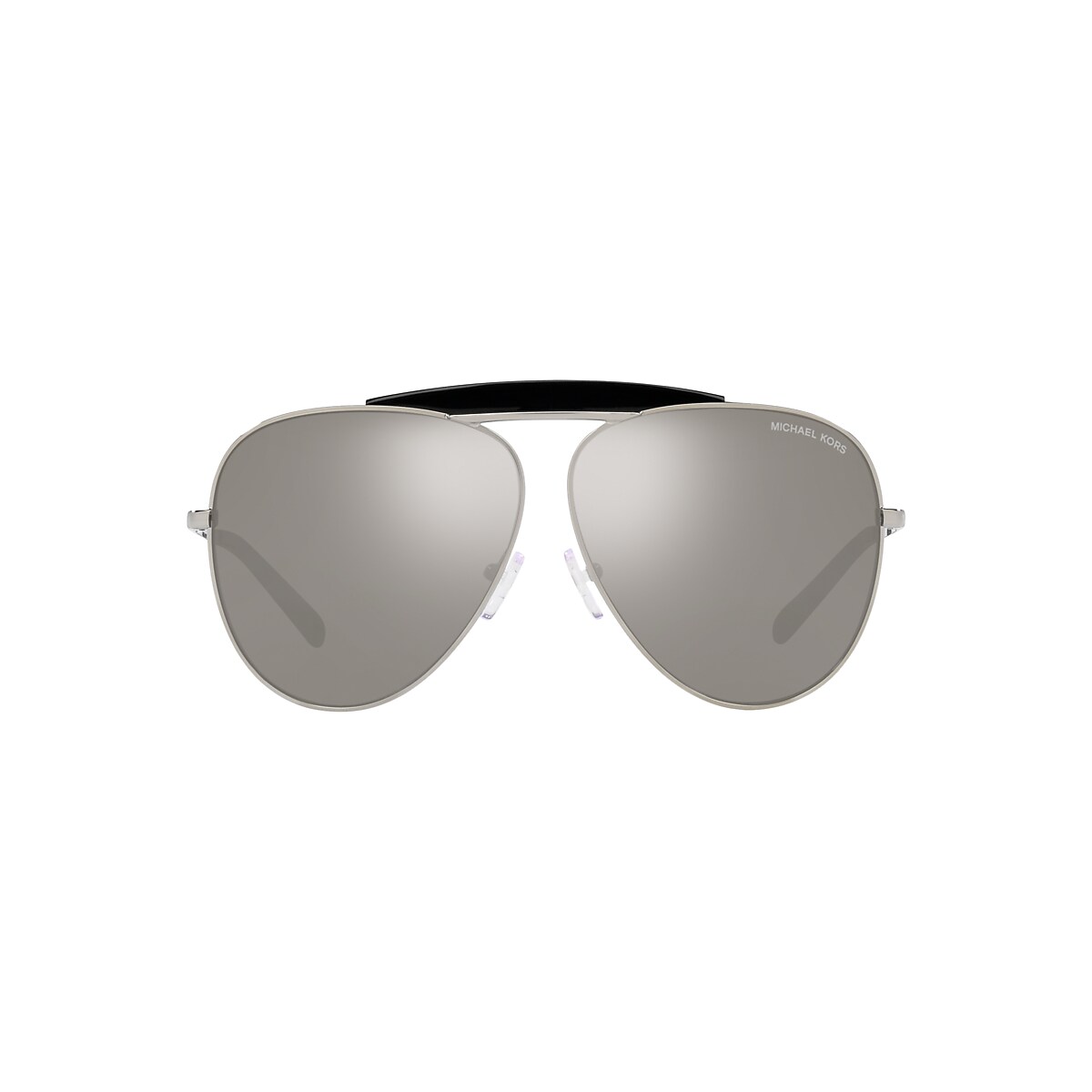 Michael kors silver aviator sunglasses store