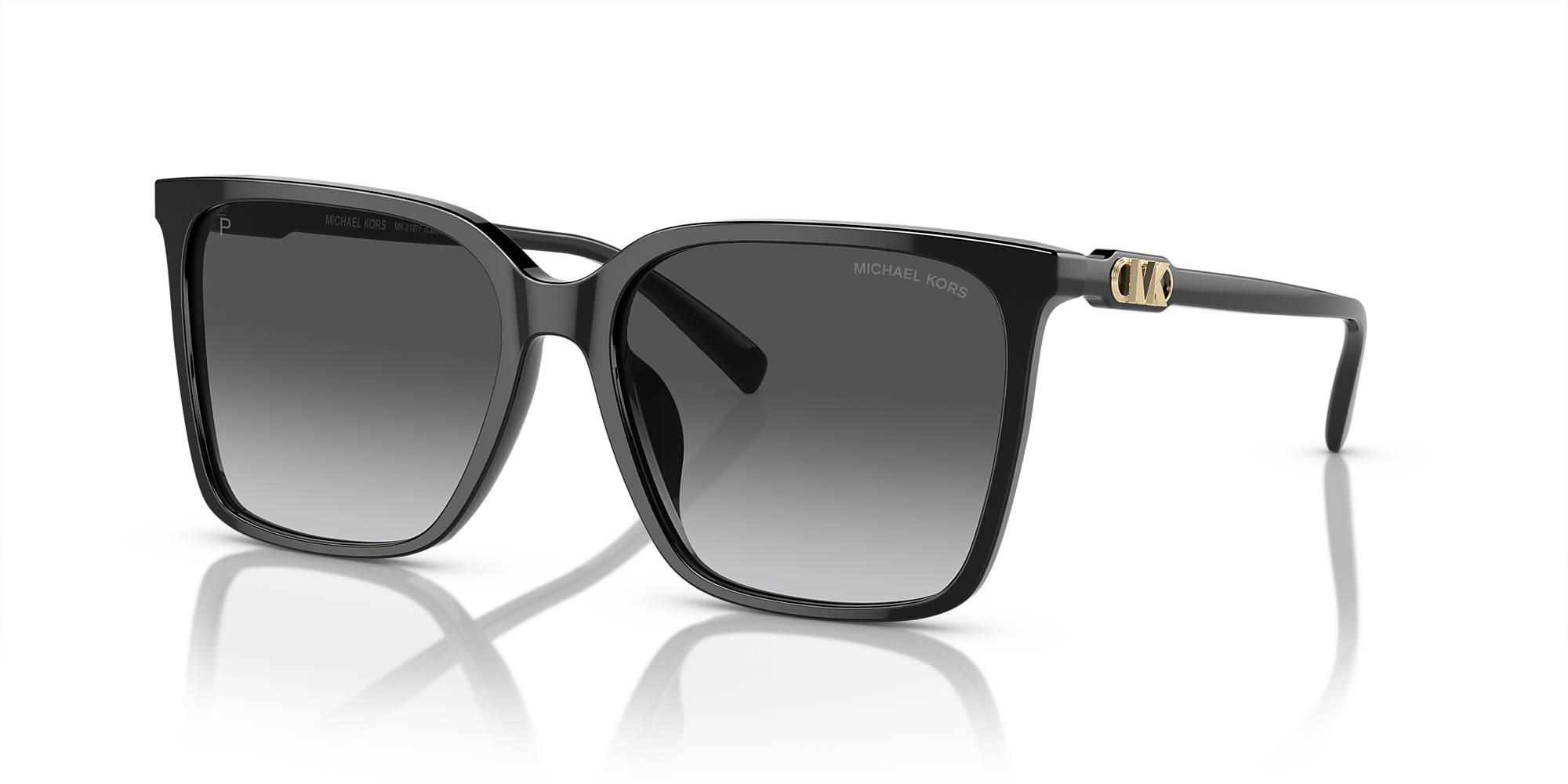 Michael Kors Mk2197f Canberra 58 Dark Grey Gradient Polar And Black
