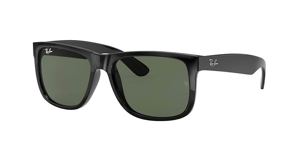 Ray-Ban RB4165L Justin Classic 54 Verde Classic G-15 & Preto Óculos de ...