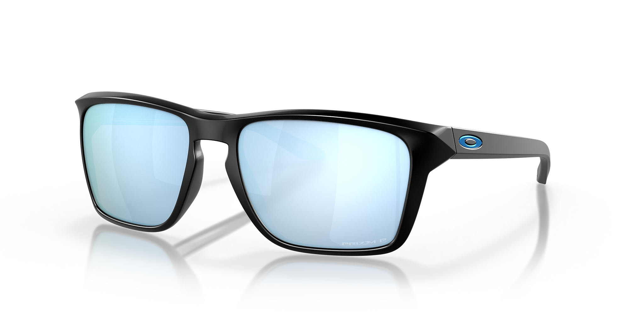 Oakley OO9448 Sylas 60 Prizm Deep Water Polarized & Matte Black ...