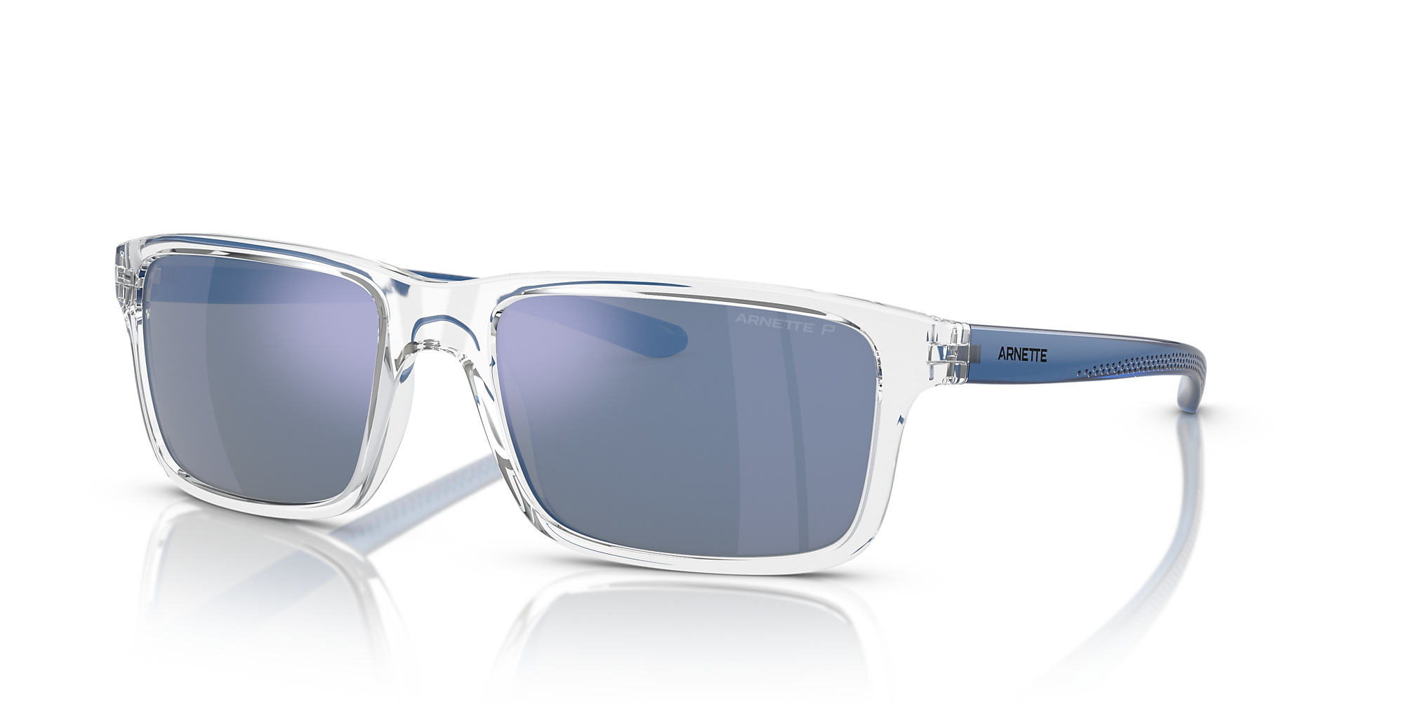 Arnette AN4322 Mwamba 57 Dark Grey Mirror Water Polarized & Crystal ...