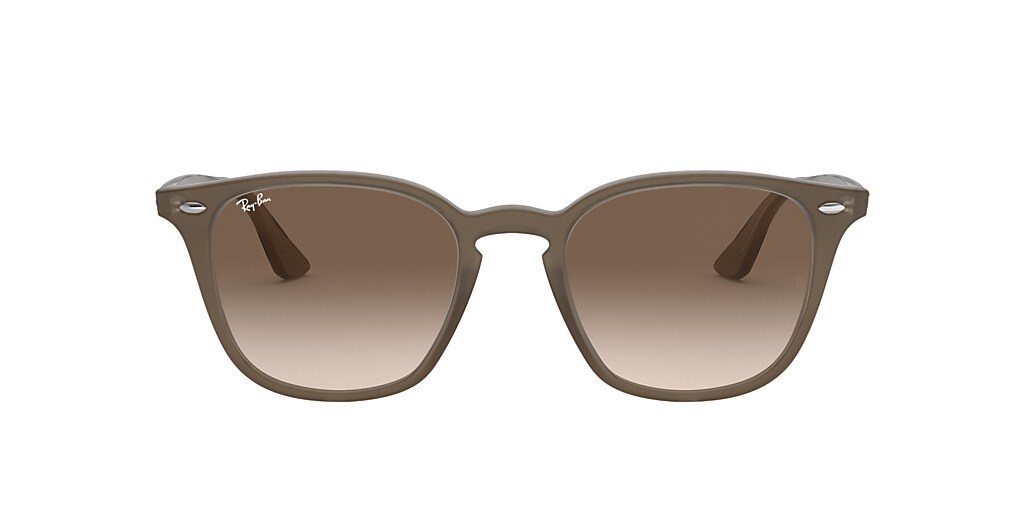 Ray-Ban RB4258 52 Brown Gradient & Light Brown Sunglasses | Sunglass ...