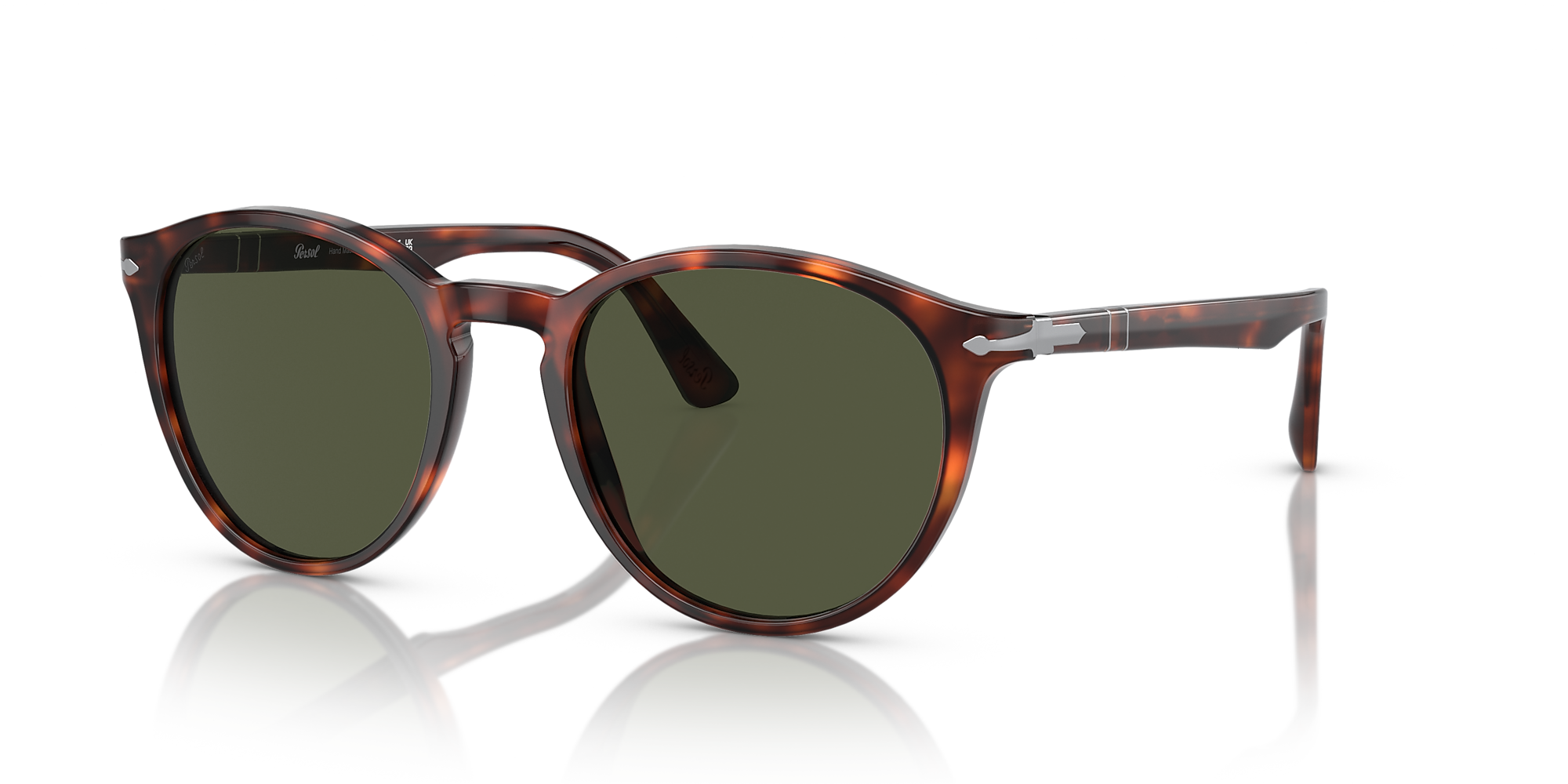 Persol PO3152S 52 Green & Havana Sunglasses | Sunglass Hut USA