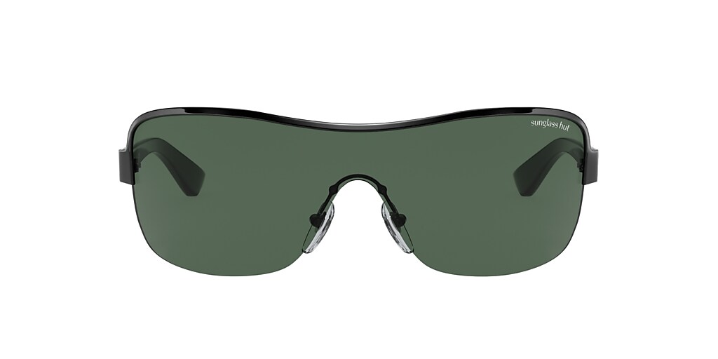 Sunglass Hut Collection Hu1003 01 Green And Black Sunglasses Sunglass Hut Usa