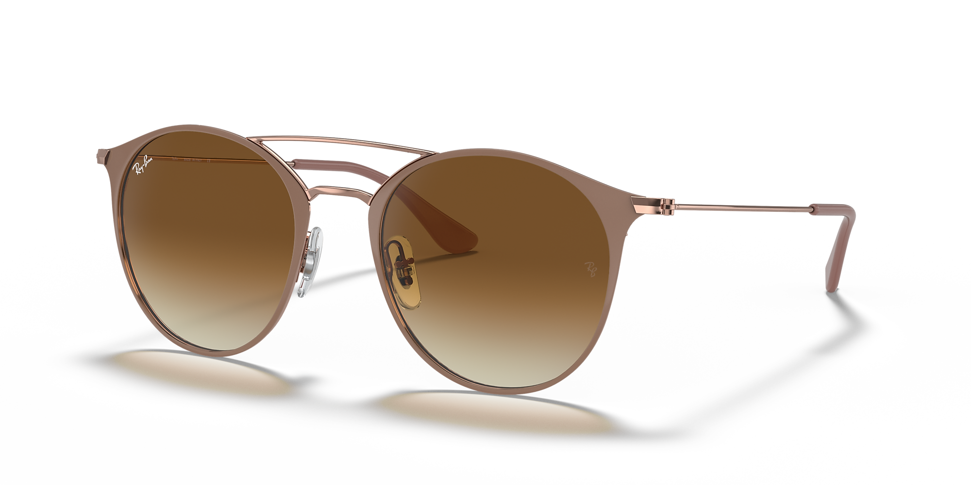 Ray-Ban RB3546 52 Marrón Claro Degradado | Sunglass Hut