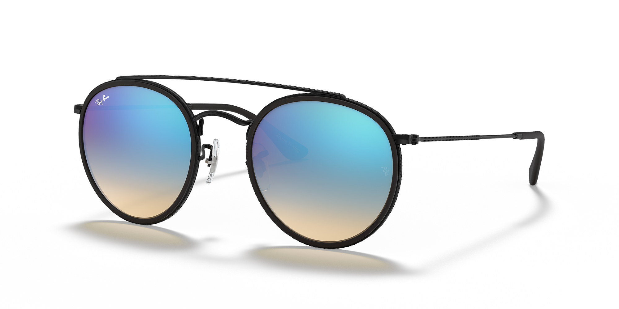 Ray-Ban RB3647N Lay Zhang Capsule RB3647N 51 Blue Gradient Flash ...