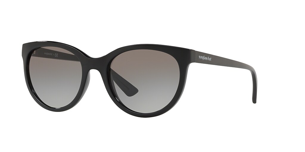 Sunglass Hut Collection Hu2011 53 Grey Gradient And Black Sunglasses