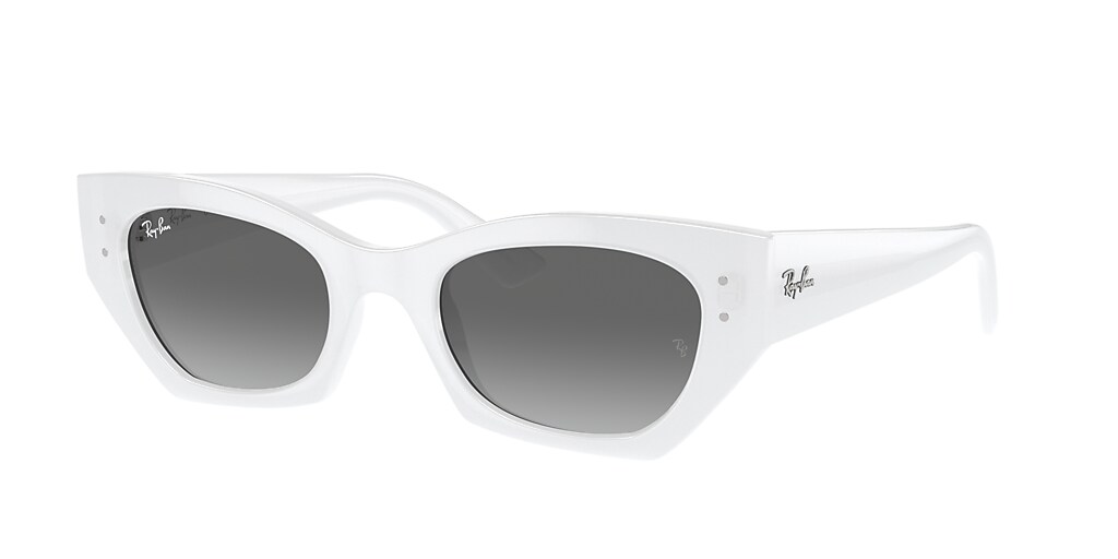 Ray-Ban RB4430 Zena Bio-Based 52 Grey & White Snow Sunglasses ...