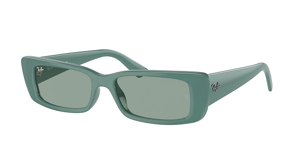 Ray-Ban RB4425 Teru Bio-Based 54 Petrol Green & Algae Green Sunglasses ...