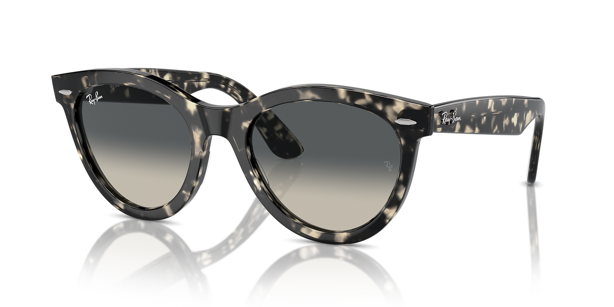 Ray-Ban RB2241 Wayfarer Way 51 Grey & Grey Havana Sunglasses | Sunglass ...