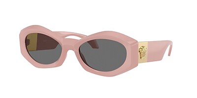 Versace VE4466U 54 Grey & Pink Sunglasses | Sunglass Hut USA