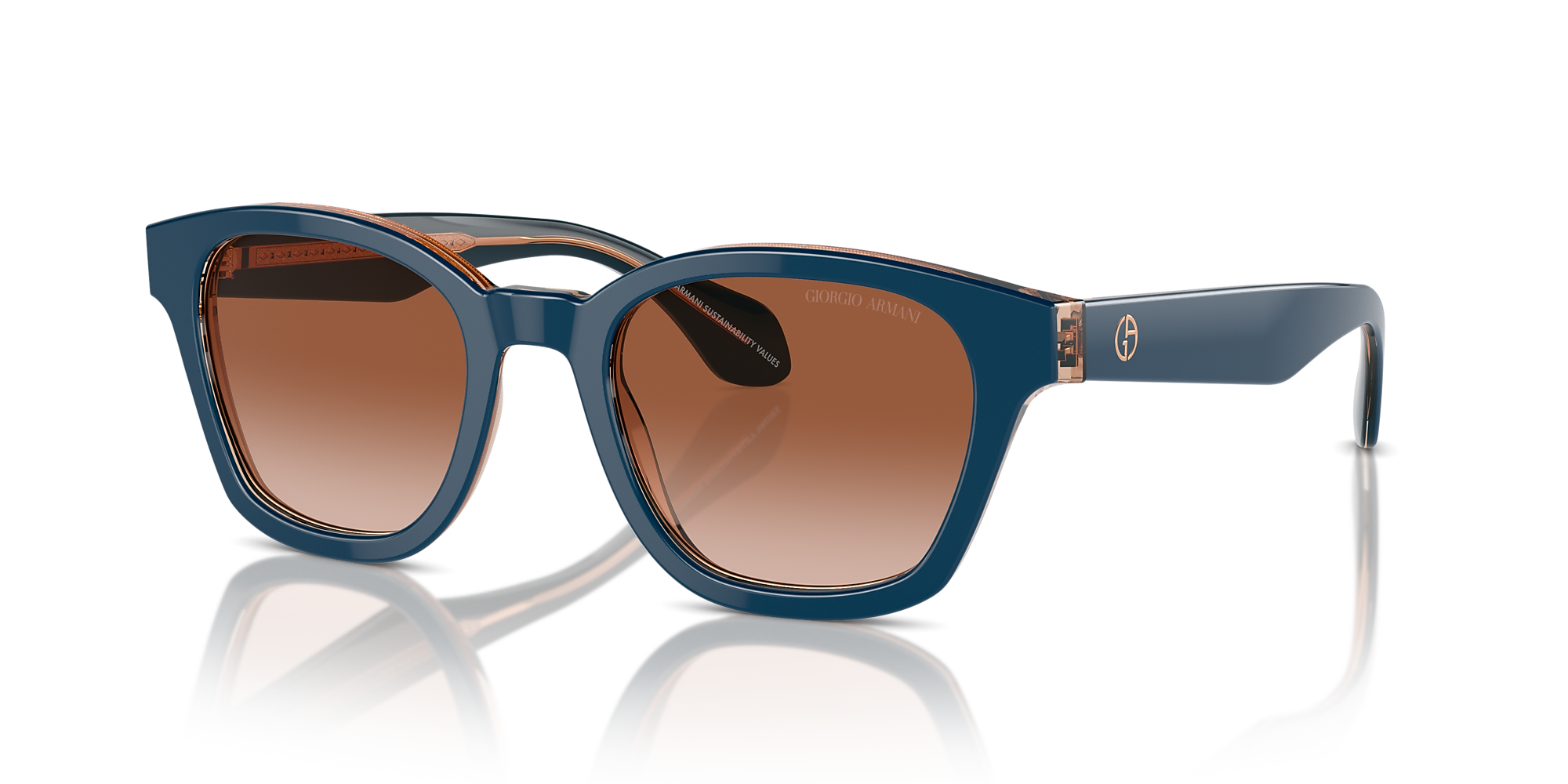 Giorgio Armani AR8207 50 Marrón Degradado | Sunglass Hut