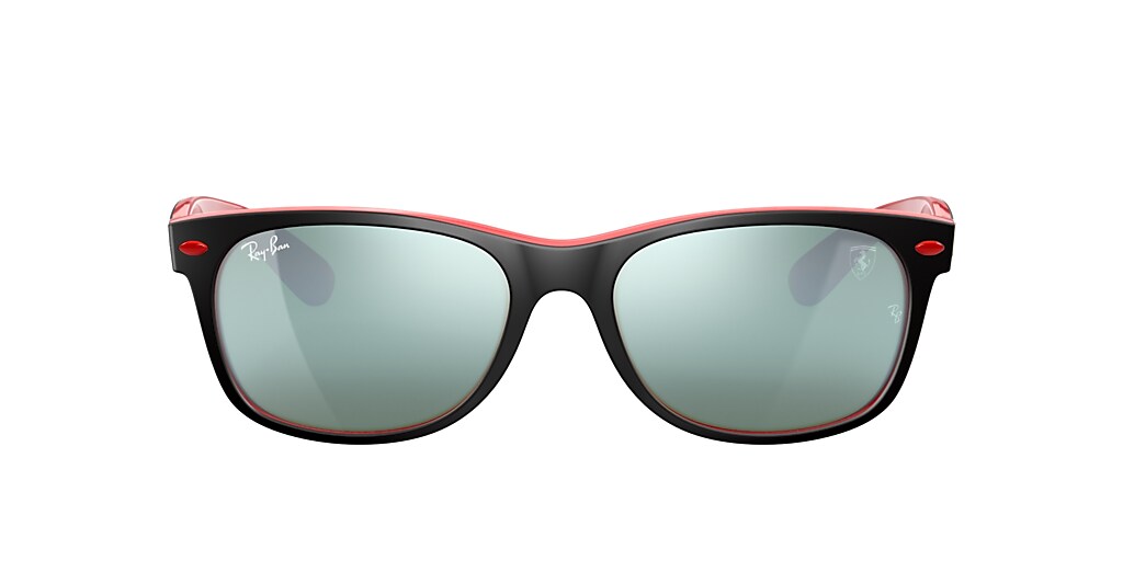 Ray-Ban RB2132M SCUDERIA FERRARI COLLECTION 55 Green & Matte Black ...