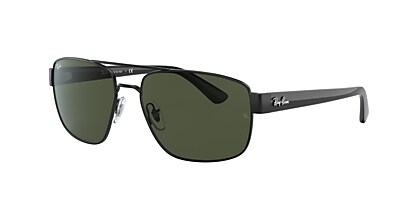 Ray-Ban RB3663 60 Green & Gunmetal Polarized Sunglasses | Sunglass Hut USA