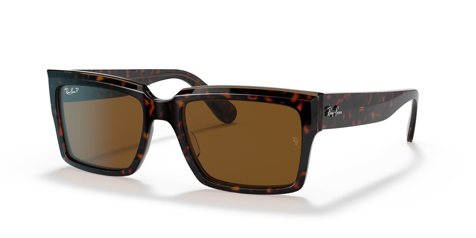 Ray-Ban RB2191 Inverness 54 Brown & Havana On Transparent Brown ...