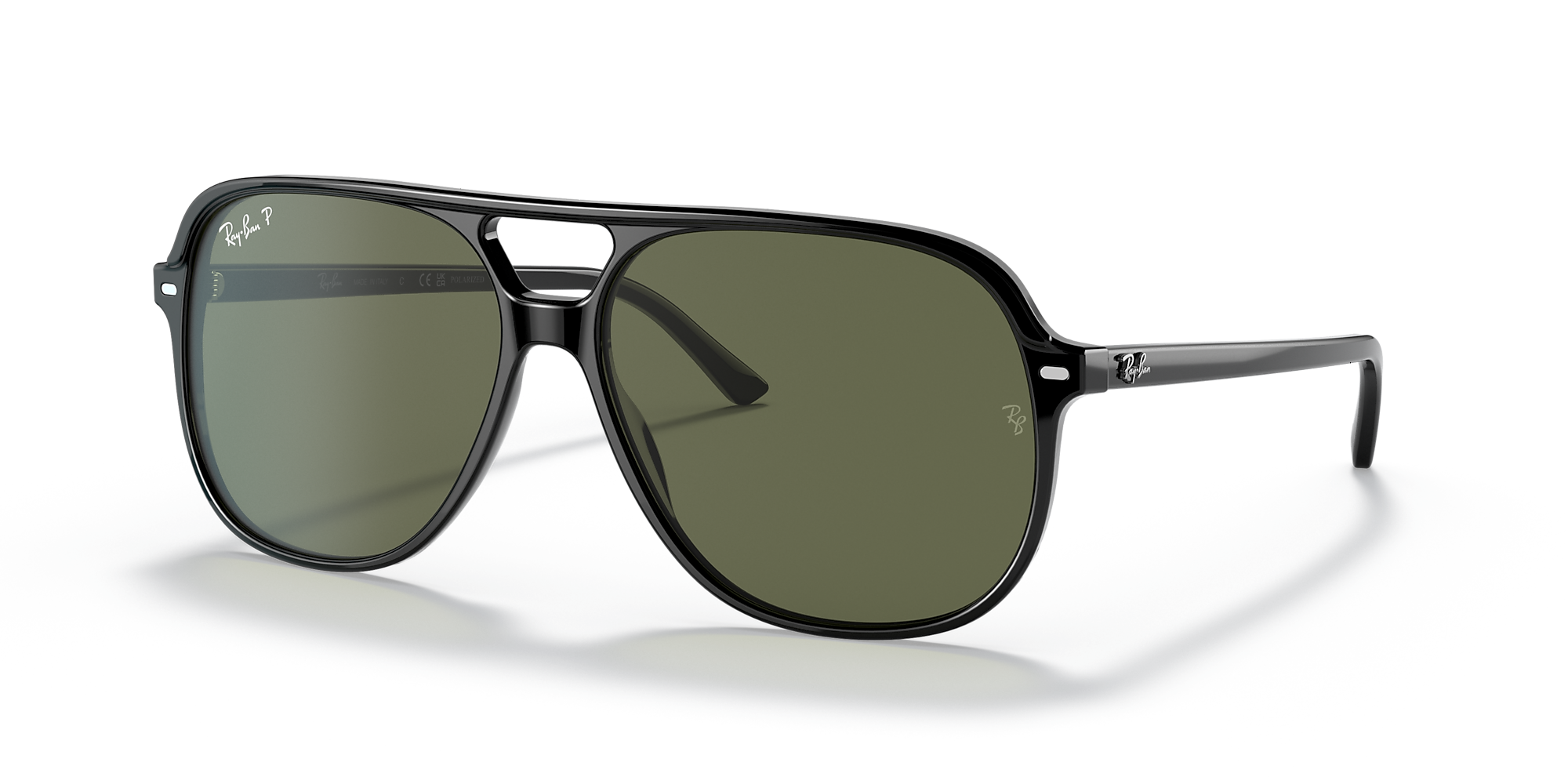 Ray-Ban RB2198 Bill 56 Polarized Green Classic G-15 & Black Polarized ...