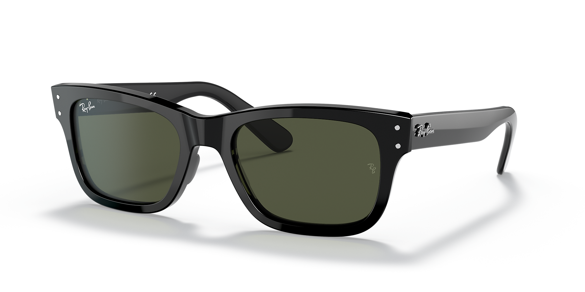 Ray-Ban RB2283 Burbank 55 Green & Black Sunglasses | Sunglass Hut USA