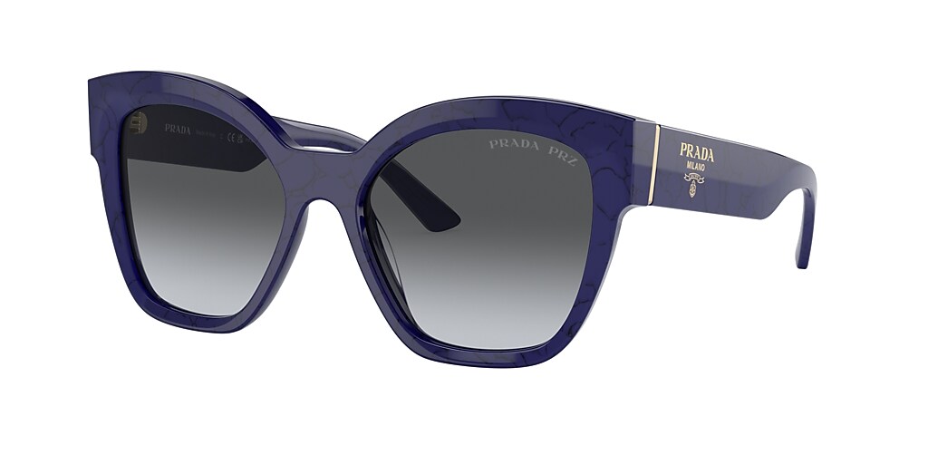Prada Pr 17zs 54 Polar Grey Gradient And Baltic Marble Polarized