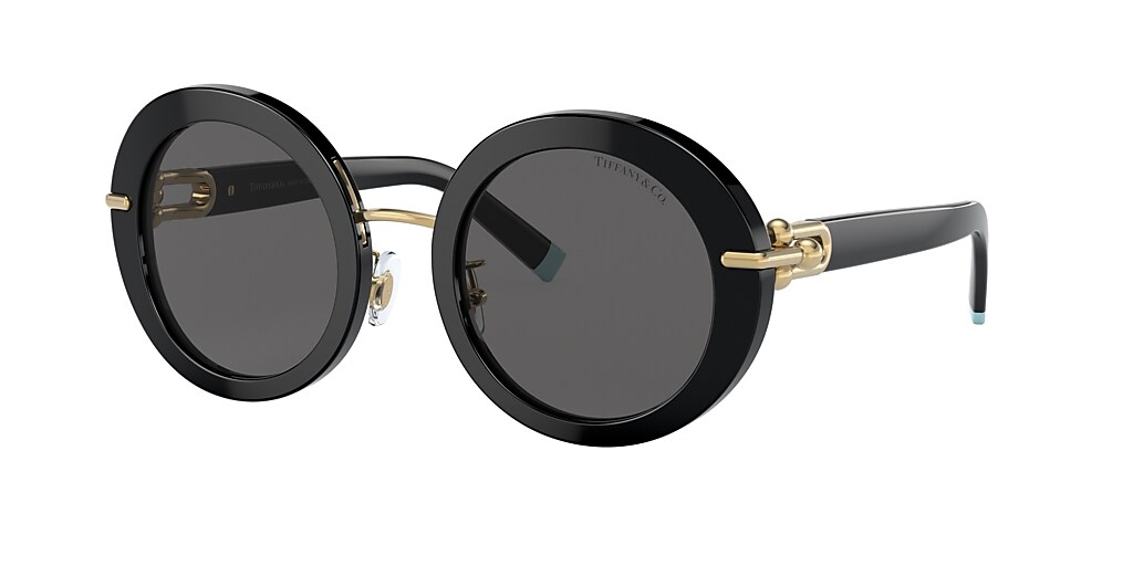 Tiffany & Co. TF4201 50 Dark Grey & Black Sunglasses | Sunglass Hut Canada