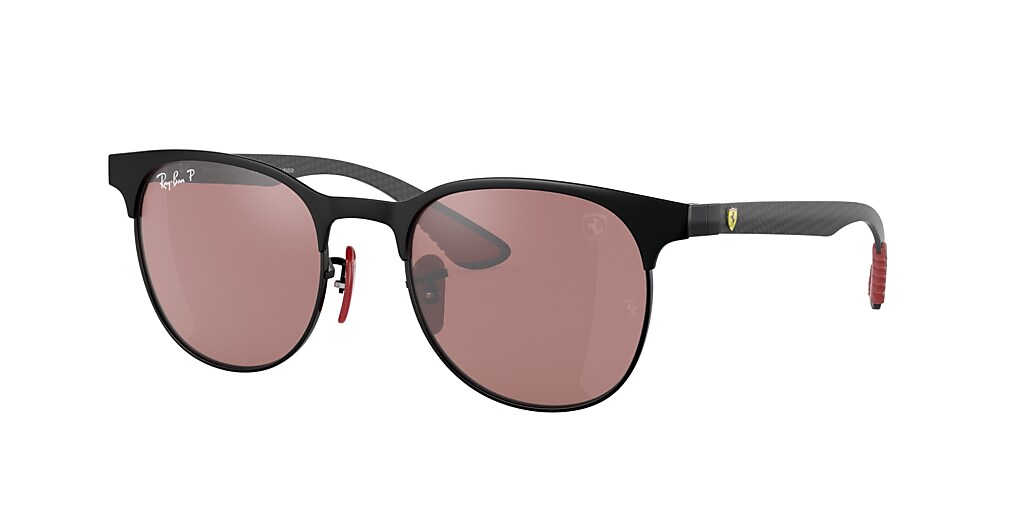 Ray-Ban RB8327M Scuderia Ferrari Collection 53 Purple/Silver & Black ...