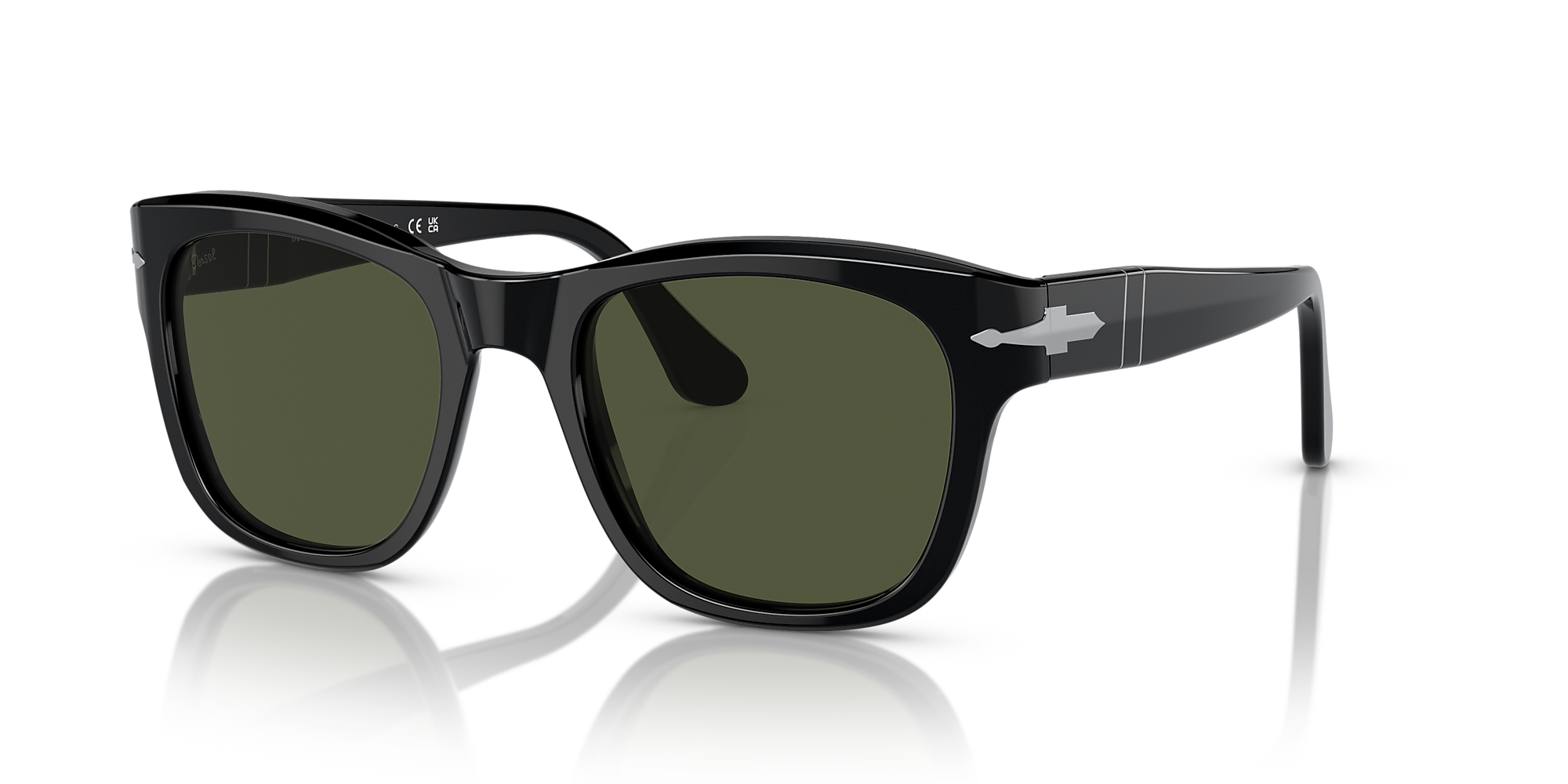 Persol PO3313S 52 Green & Black Sunglasses | Sunglass Hut USA