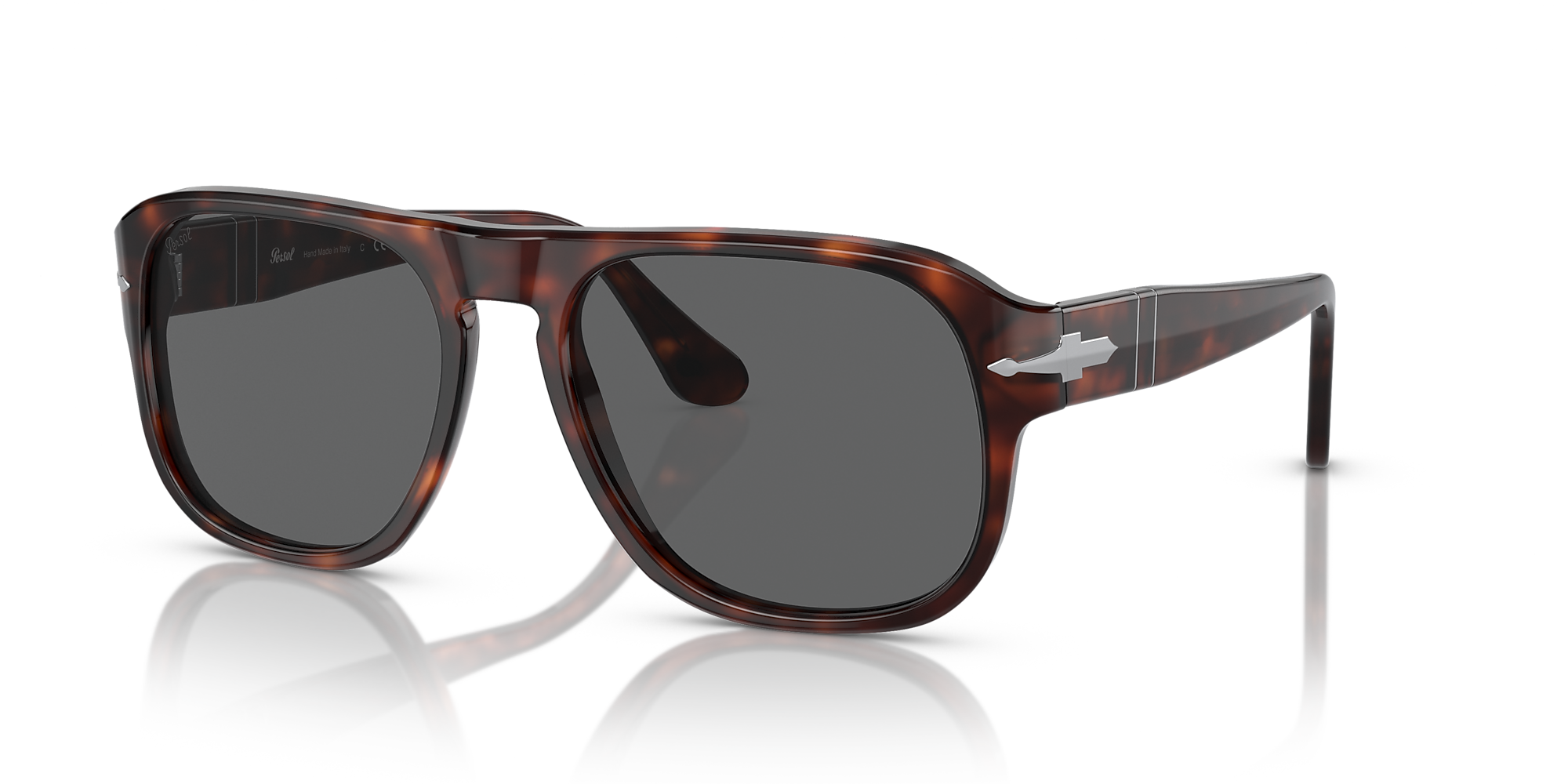Persol PO3310S - Jean 57 Black & Havana Sunglasses | Sunglass Hut ...