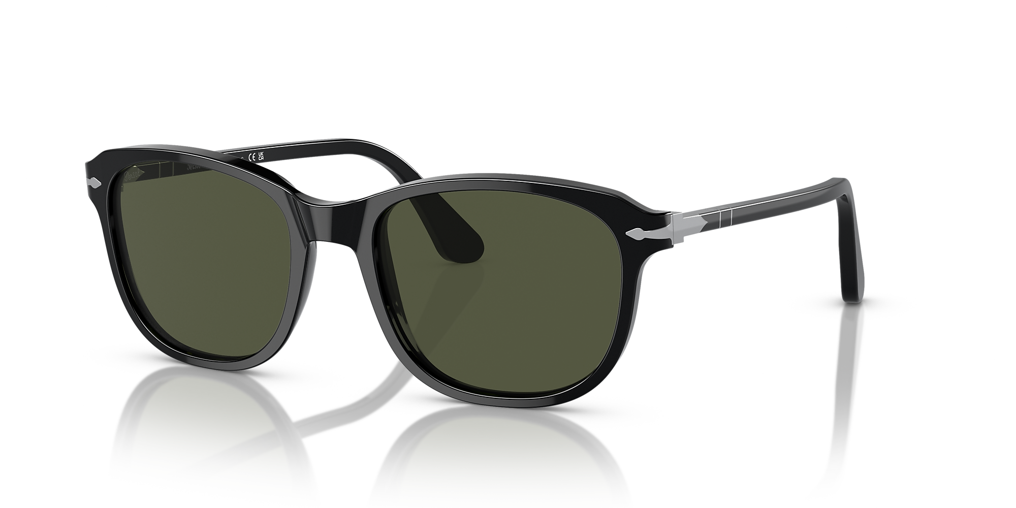 Persol PO1935S 57 Green & Black Sunglasses | Sunglass Hut USA
