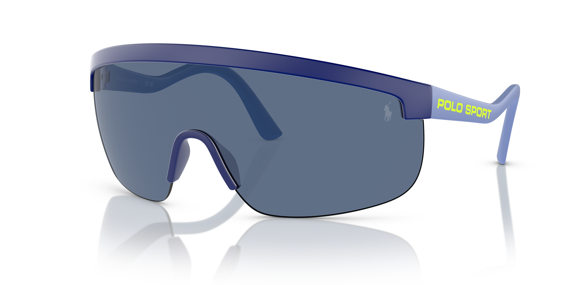 Polo Ralph Lauren Ph4156 01 Azul And Azul Mate Lentes De Sol Sunglass