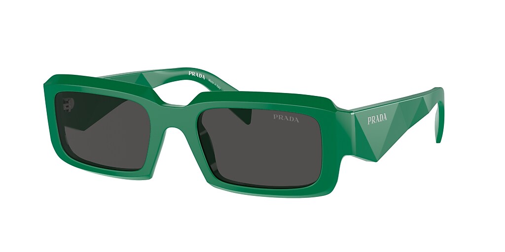 Prada PR 27ZS 54 Dark Grey & Black/Mango Sunglasses | Sunglass Hut USA