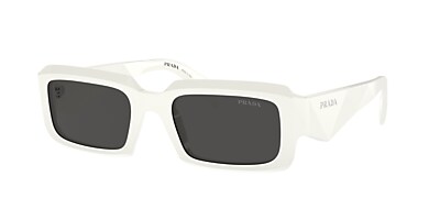Prada PR 27ZS 54 Dark Grey & White Sunglasses | Sunglass Hut Australia