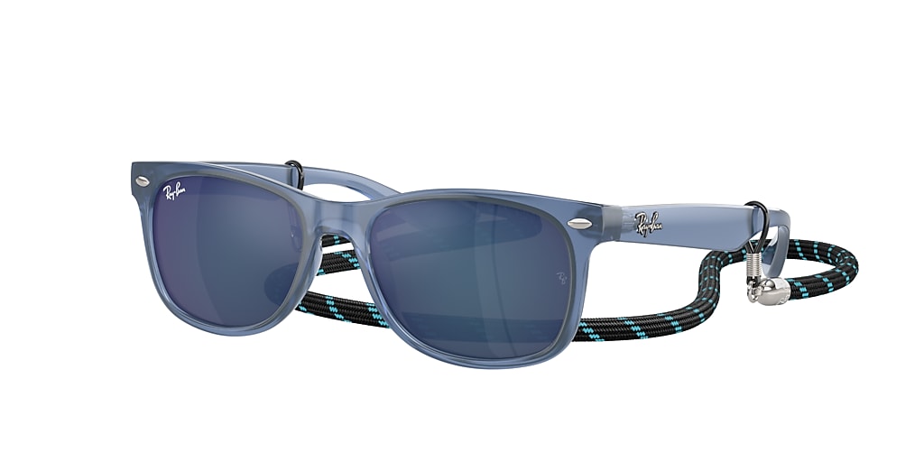 Ray-Ban RB9052S New Wayfarer Kids Summer Capsule 47 Azul | Sunglass Hut