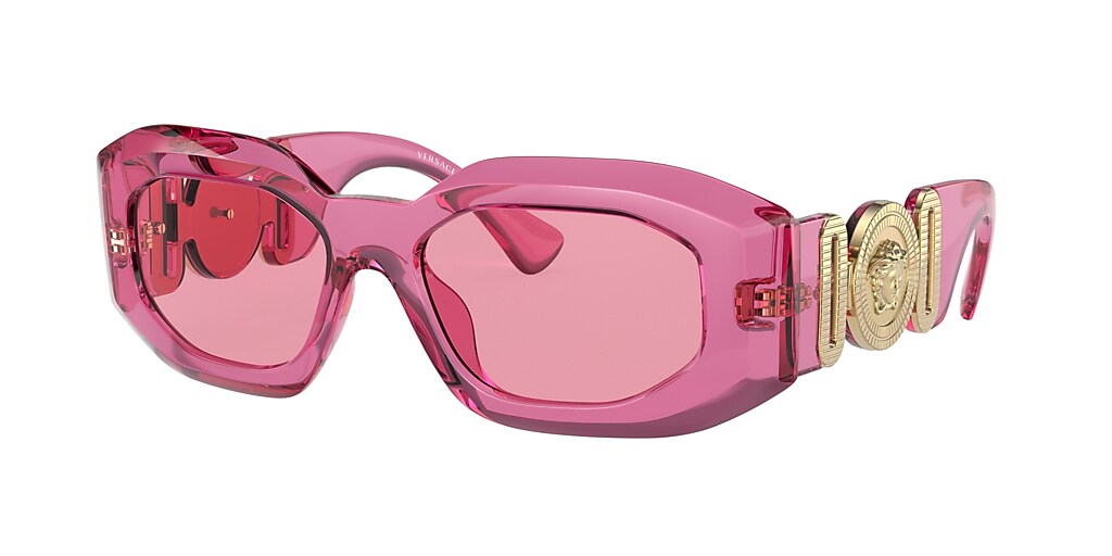 Versace VE4425U 0VE4425U 53 Rosa transparente & Rosa transparente ...
