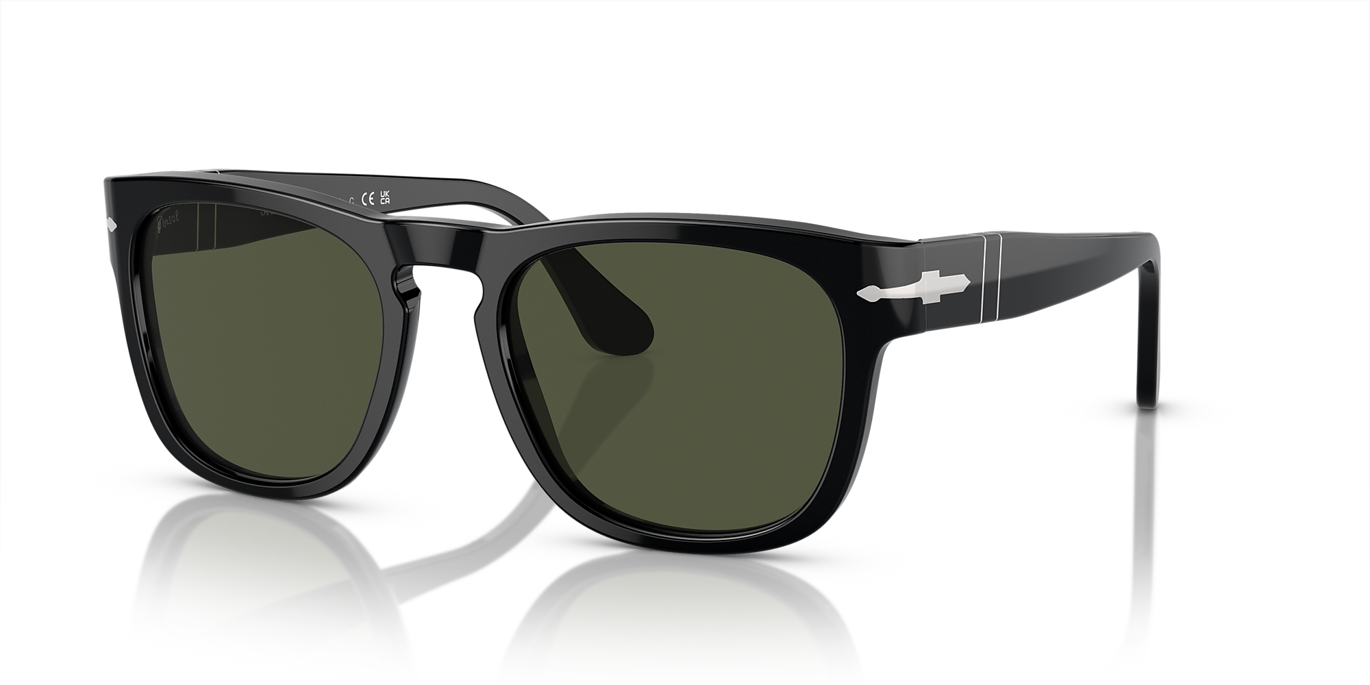 Persol PO3333S Elio 54 Green & Black Sunglasses | Sunglass Hut Australia