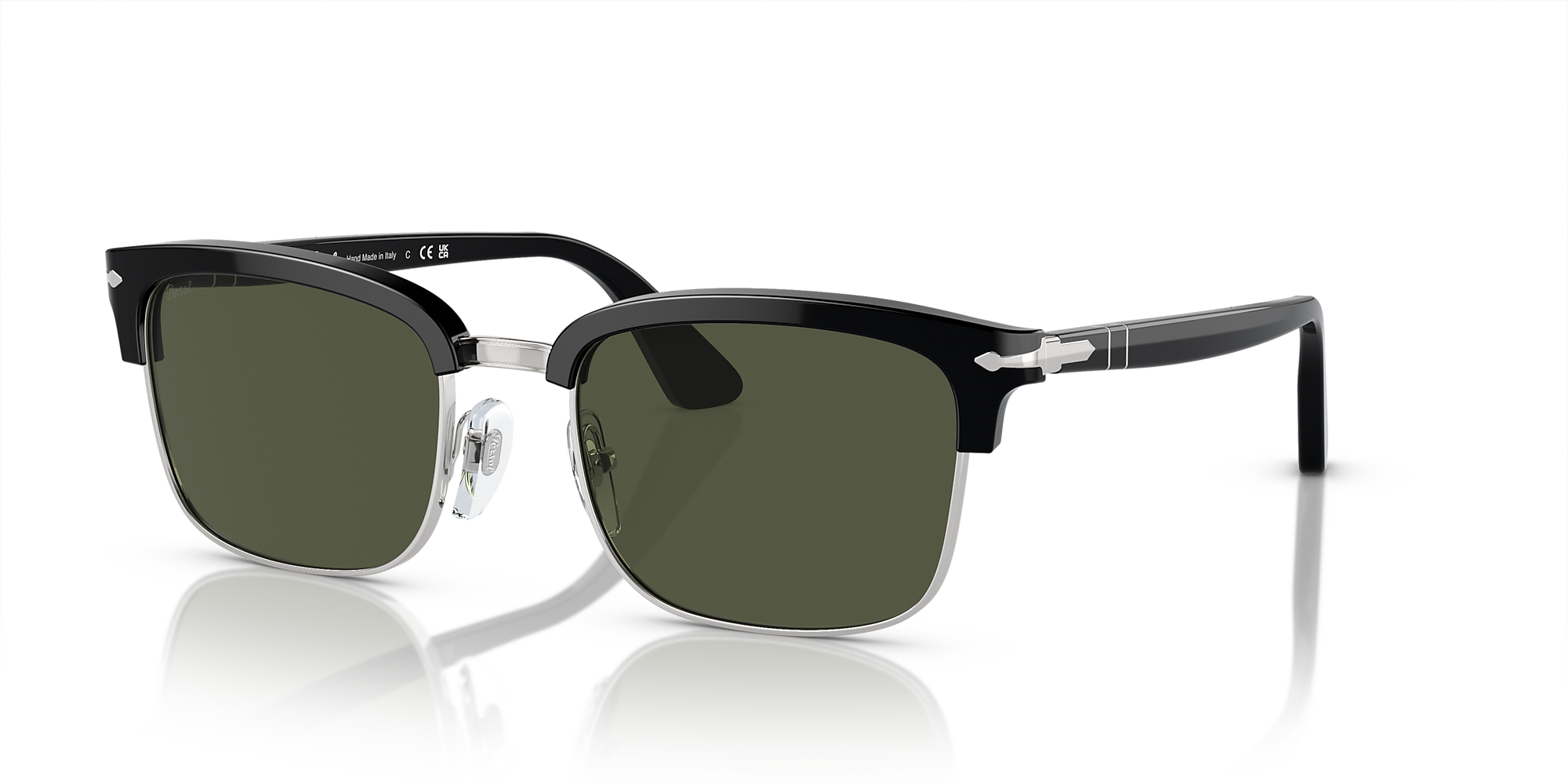 Persol PO3327S 56 Green & Black Sunglasses | Sunglass Hut USA