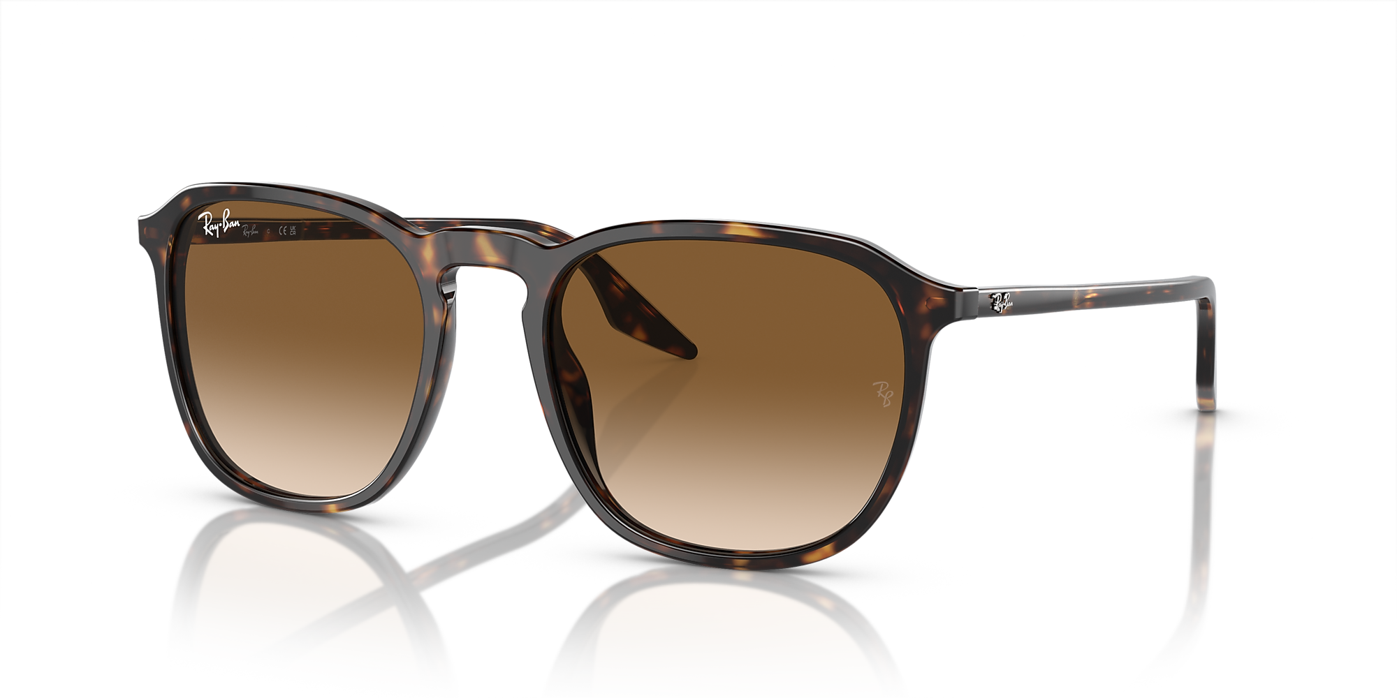 Ray-Ban RB2203 52 Light Brown & Havana Sunglasses | Sunglass Hut USA