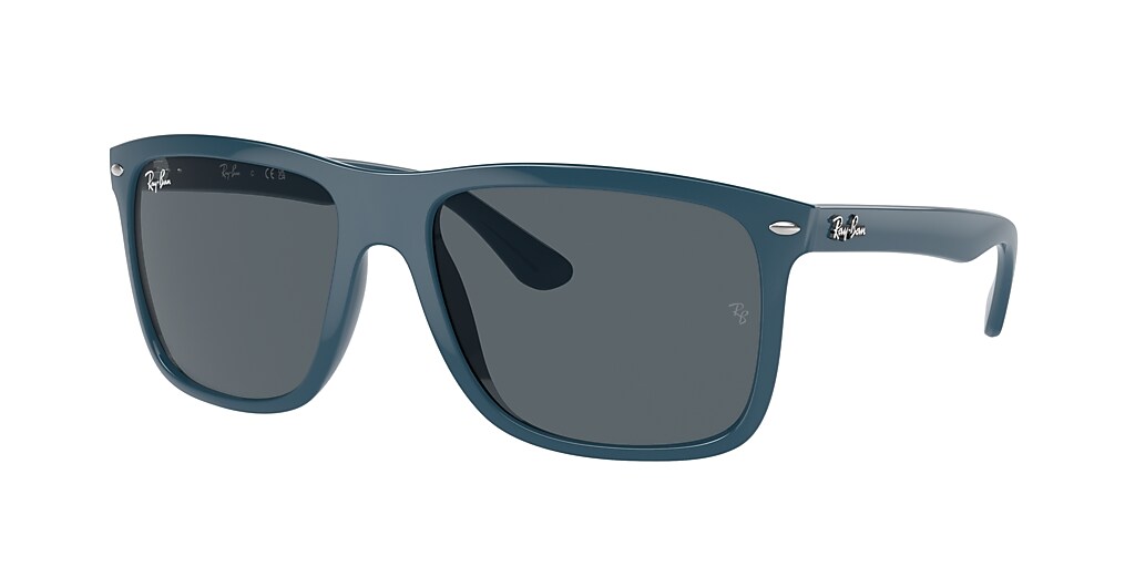Ray-Ban RB4547 Boyfriend Two 60 Blue & Blue Sunglasses | Sunglass Hut USA