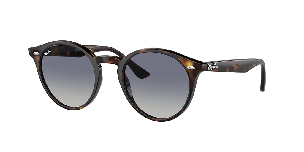 Ray-Ban RB2180 51 Light Grey/Dark Blue & Light Havana Sunglasses ...