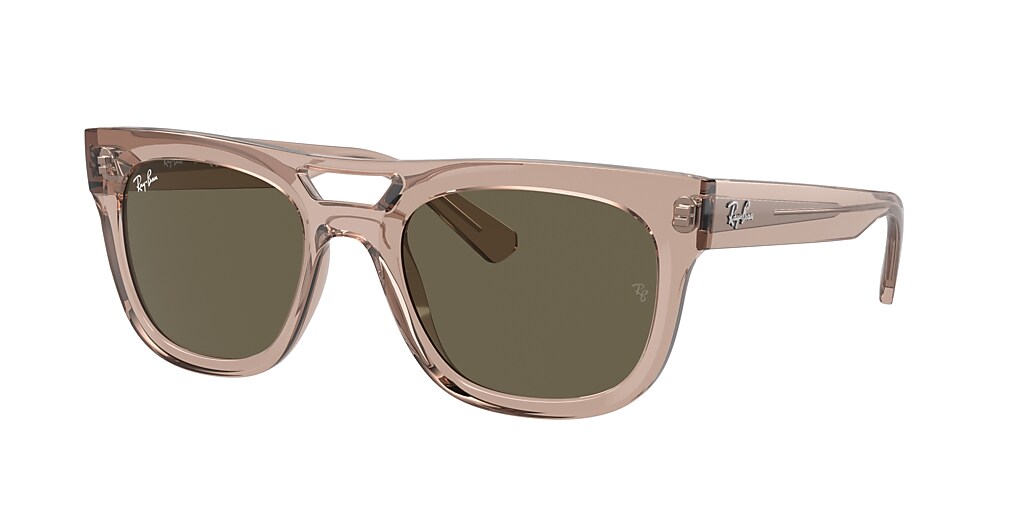 Ray-Ban RB4426 Phil Bio-Based 54 Brown & Transparent Light Brown ...