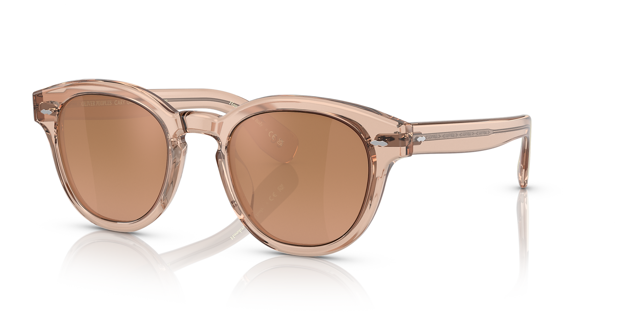 Oliver Peoples OV5413SU Cary Grant Sun 48 Rose Quartz Gradient Mirror ...