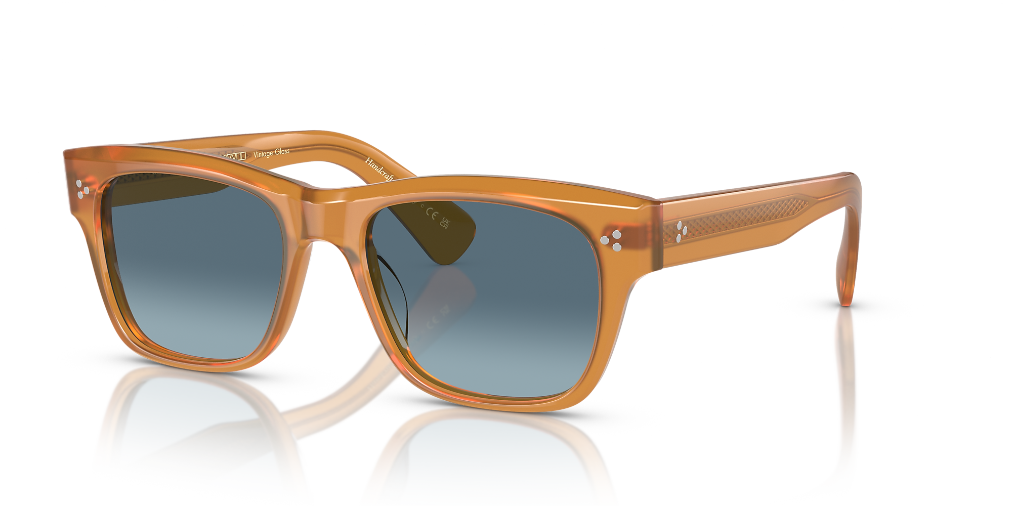 Oliver Peoples OV5524SU Birell Sun 52 Marine Gradient & Amber Sunglasses | Sunglass Hut USA