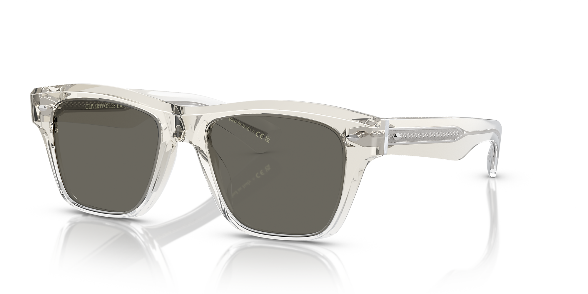 Oliver Peoples OV5522SU Oliver Sixties Sun 52 Carbon Grey & Black ...