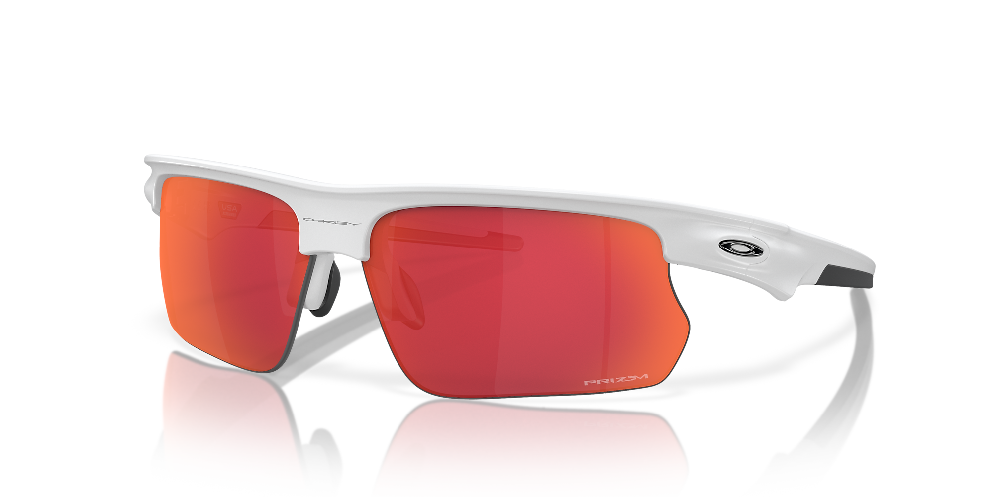 Oakley OO9400 BiSphaera™️ 68 Prizm Field & Branco fosco Óculos de sol ...