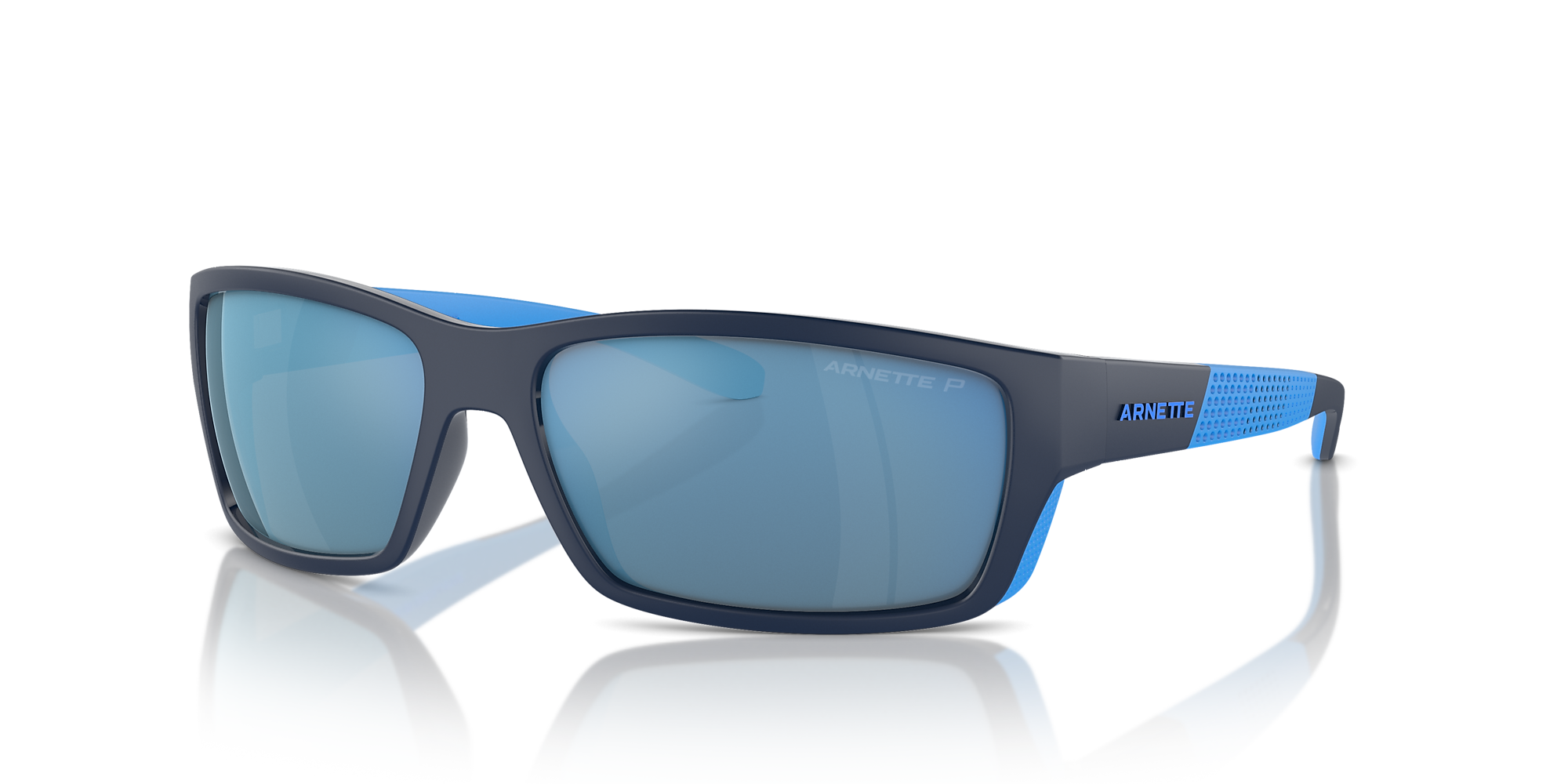 Arnette AN4336 Frambuesa 61 Dark Grey Mirror Water Polar & Dark Blue/lt ...