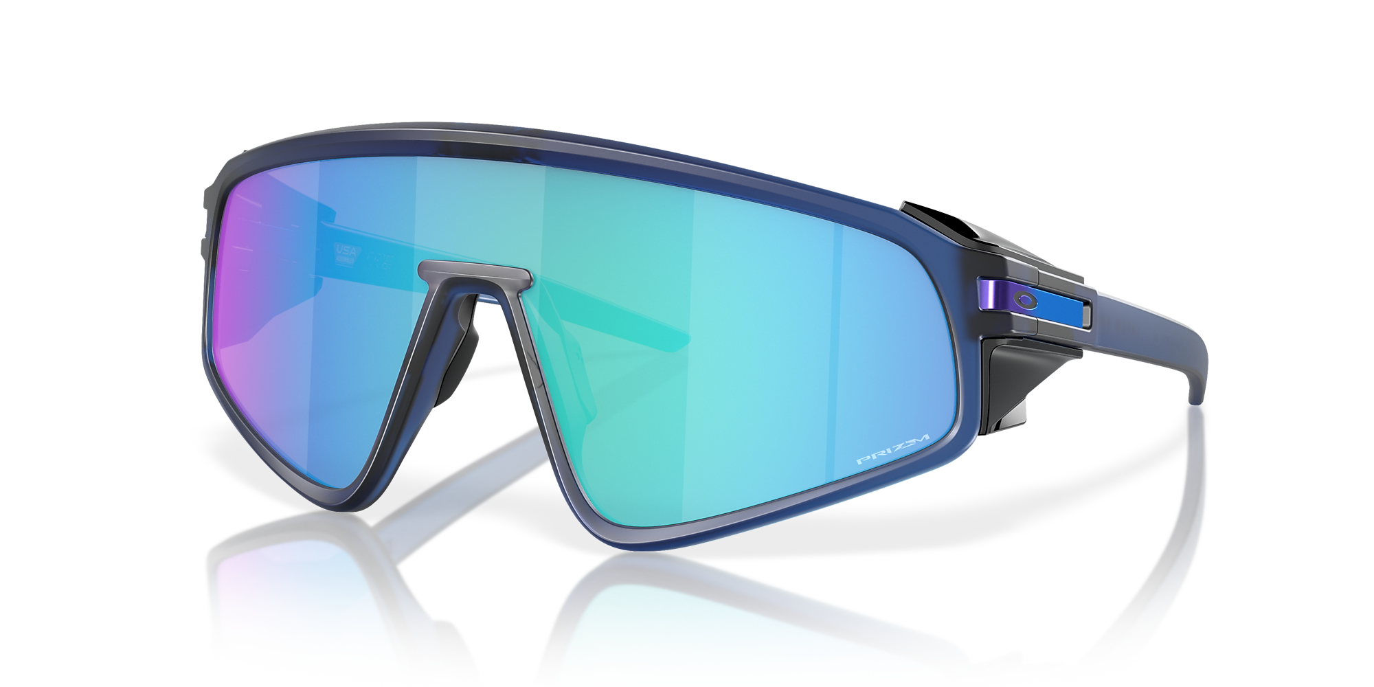 Oakley OO9404 Latch™ Panel Prizm Sapphire & Matte Transparent Navy ...