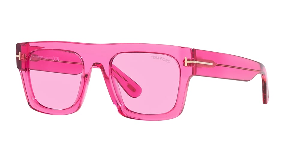 Tom Ford FT0711 53 Pink & Pink Sunglasses | Sunglass Hut United Kingdom